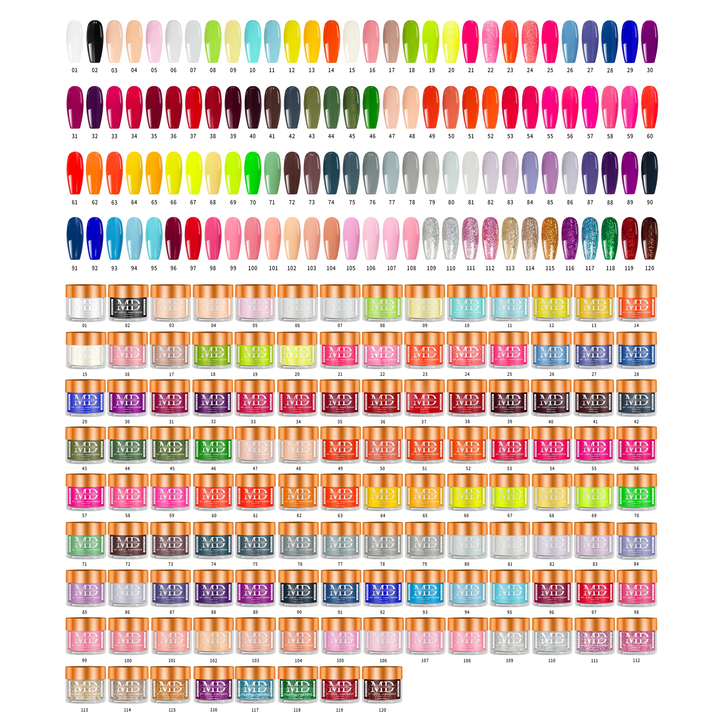 THE O.G. COLLECTION - 2-in-1 Dip & Acrylic Powder Collection – Paris ...