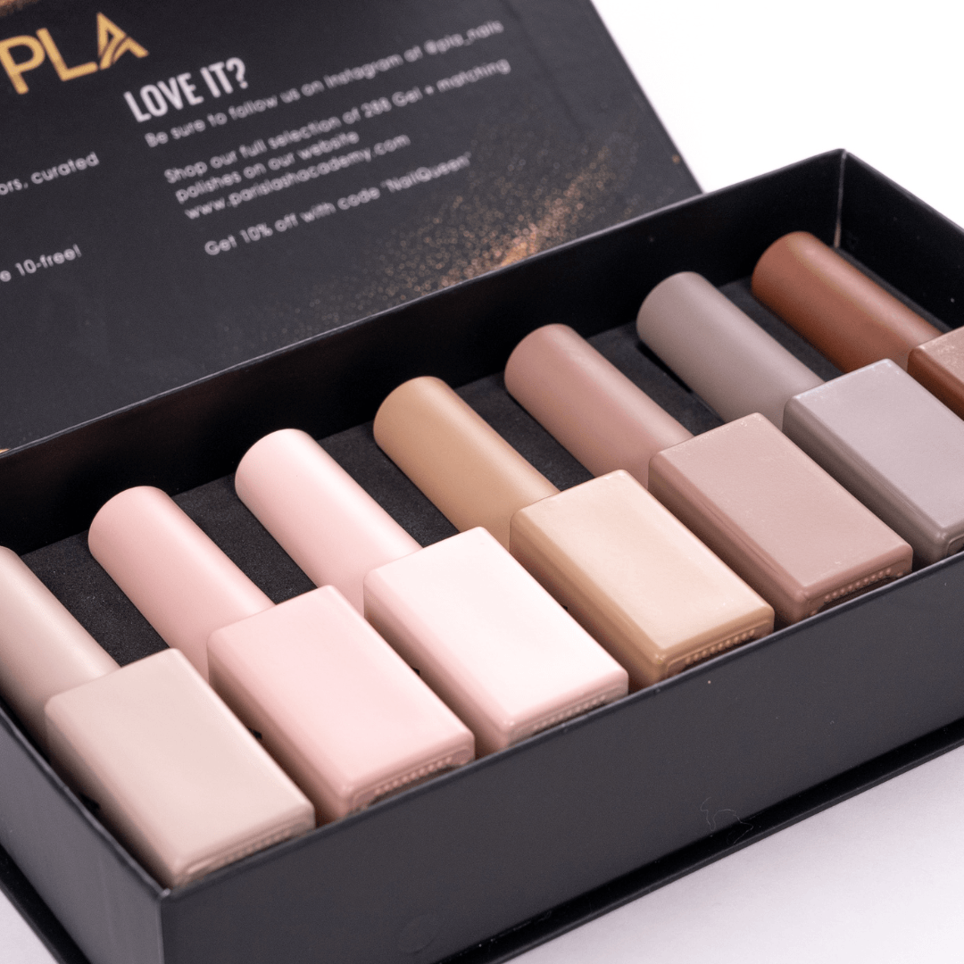 PLA Mini Nail Polish Collections | Nude Gel Nails – Paris Lash Academy