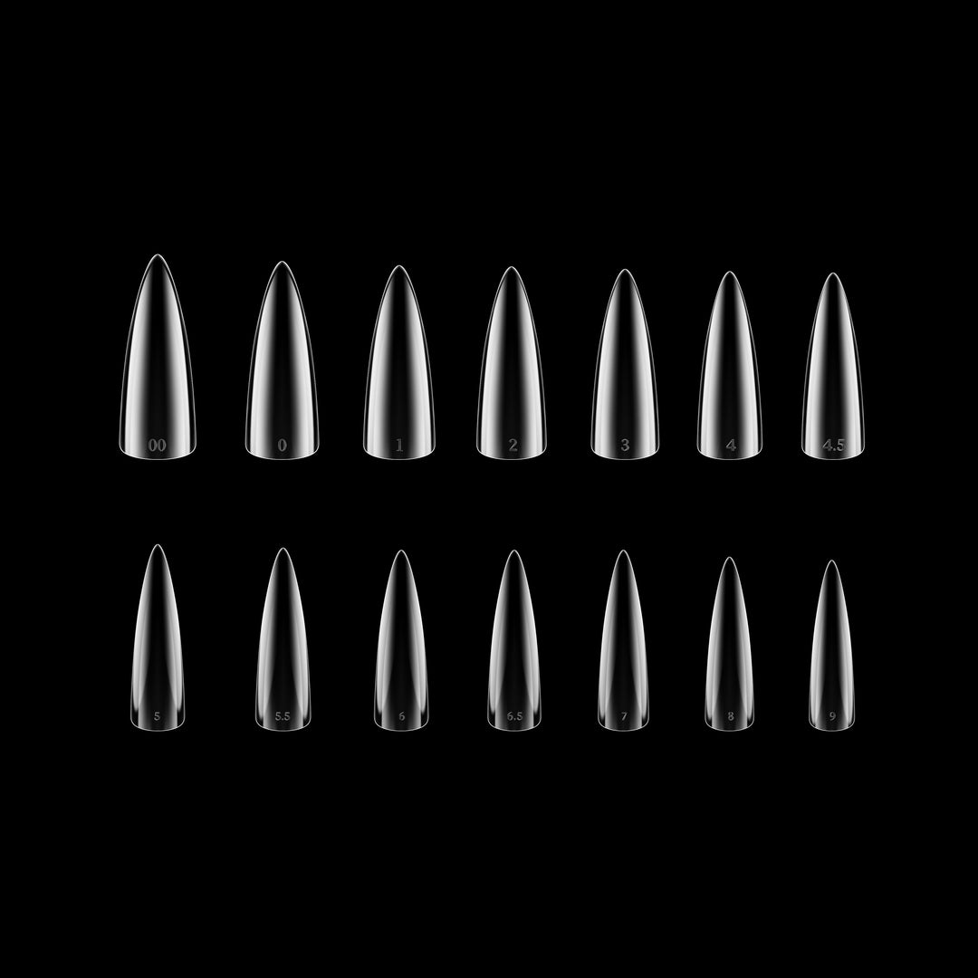 Pro-X Soft Gel Extension Tips - Stiletto Bulk Refill (500 pcs.) – Paris ...