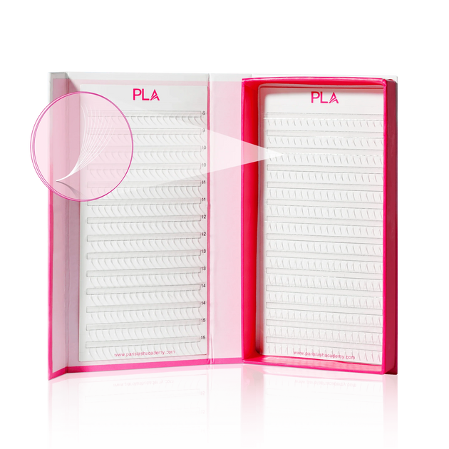 Colored Lashes from PLA (Paris Lash Academy)