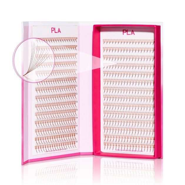 Colored Lashes from PLA (Paris Lash Academy)