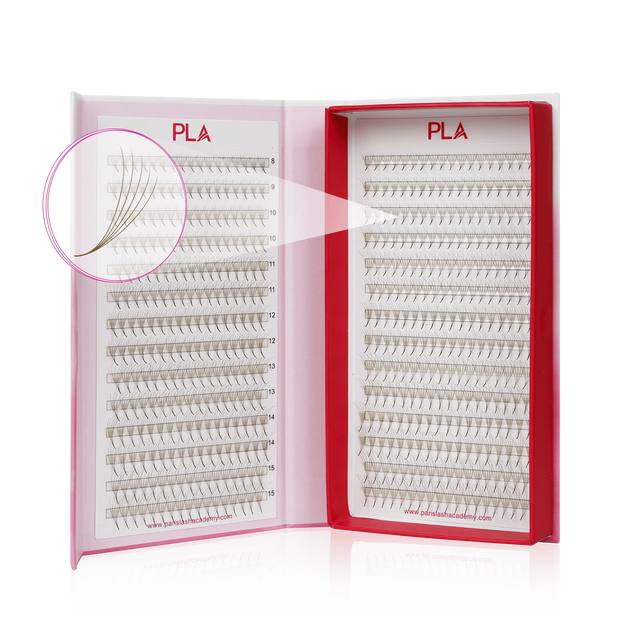 Colored Lashes from PLA (Paris Lash Academy)