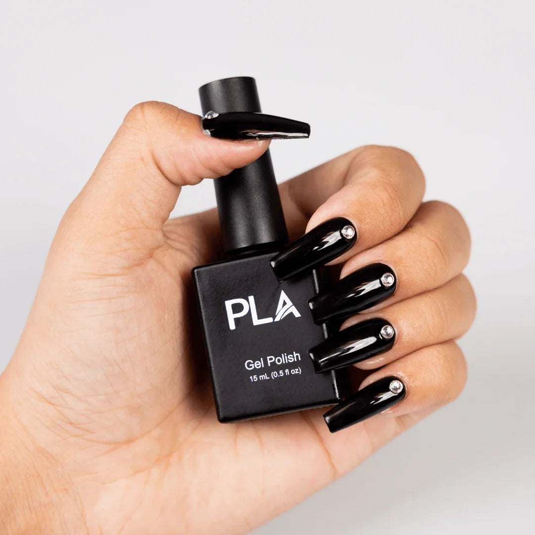 Jet Black Nail Polish | PLA – Paris Lash Academy